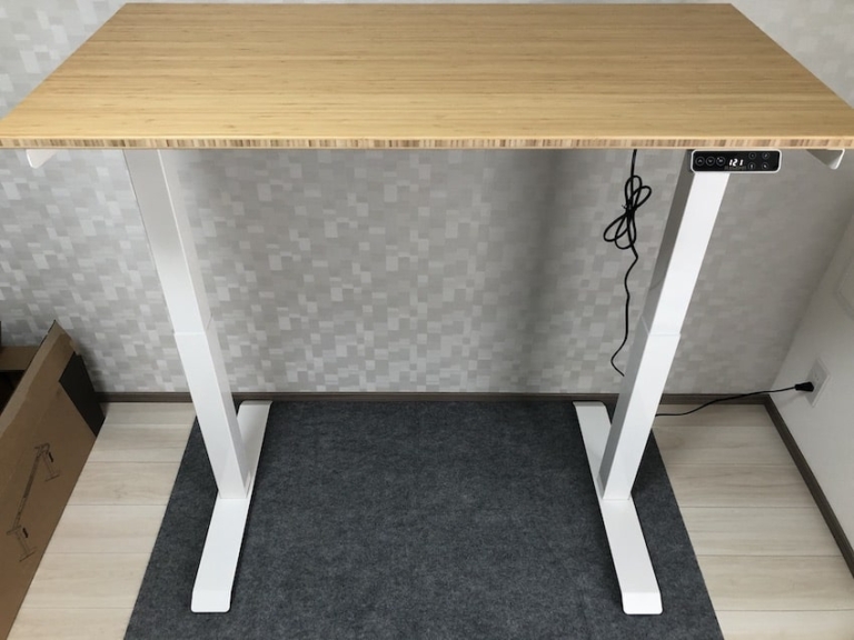 FLEXISPOT EJ2 (竹天板セット)のレビュー｜質の良い天板と多機能でコスパ最強のフレーム